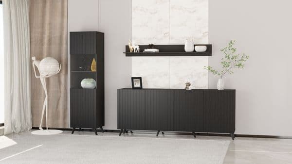 Black matt sideboard store